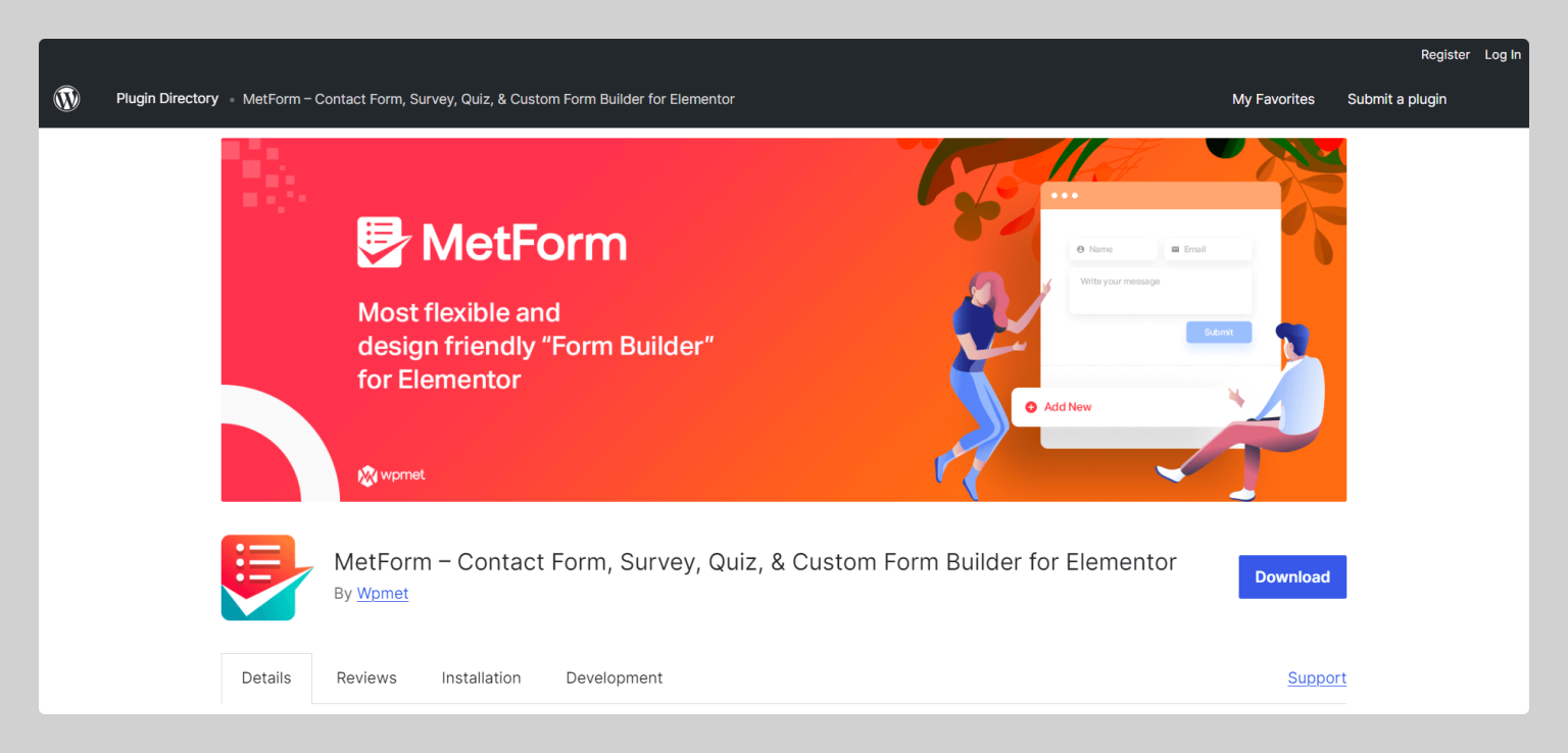 MetForm Review | Contact Form Plugin for Elementor 2024